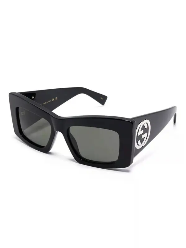 Gucci Square-frame Sunglasses - Black