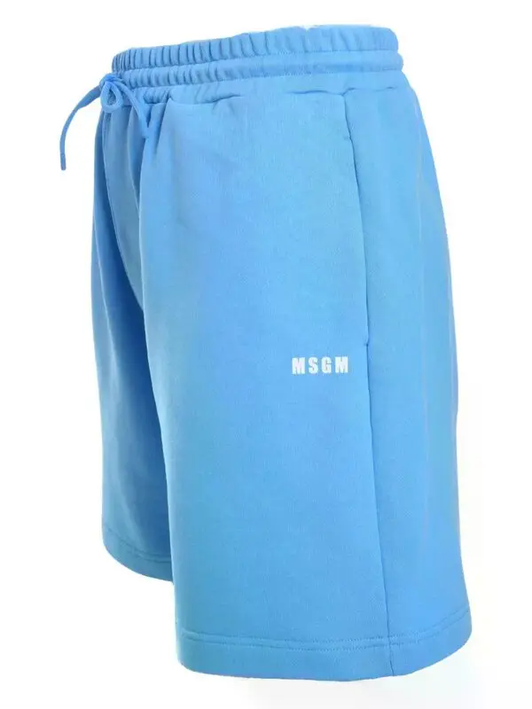 MSGM Logo Deck Shorts
