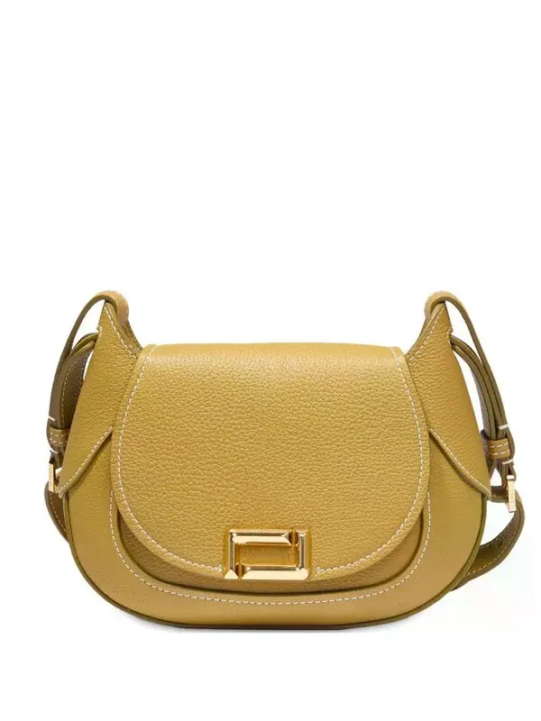 LANCEL Paulette Saddle Crossbody Bag - Yellow