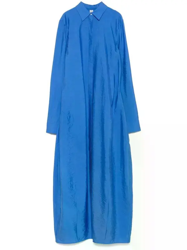 TOTEME Parachute Shirt Dress - Blue