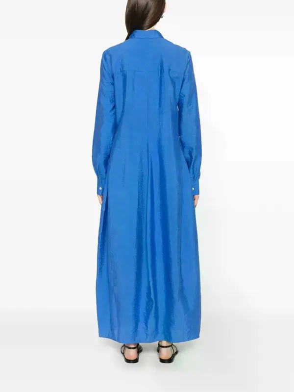 TOTEME Parachute Shirt Dress - Blue
