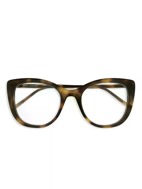 Saint Laurent Cat-eye Glasses - Brown