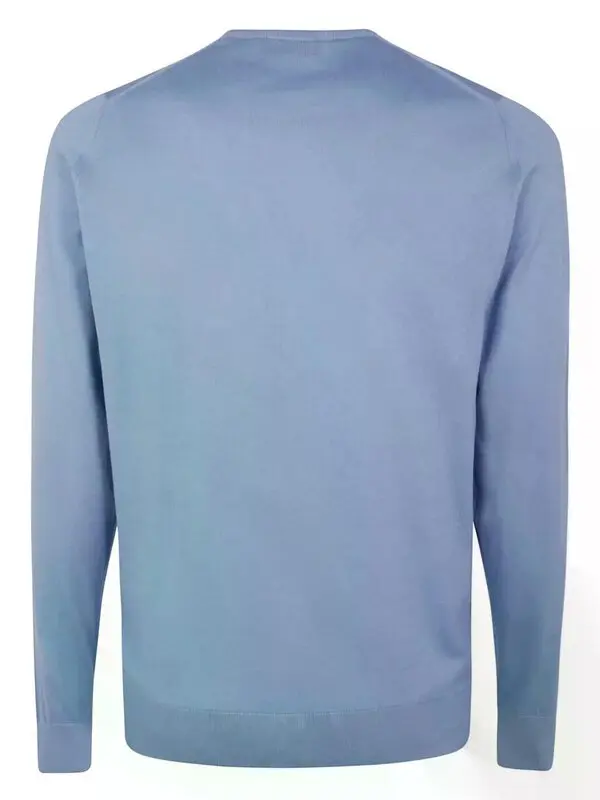 John Smedley Knitted T-shirt - Blue