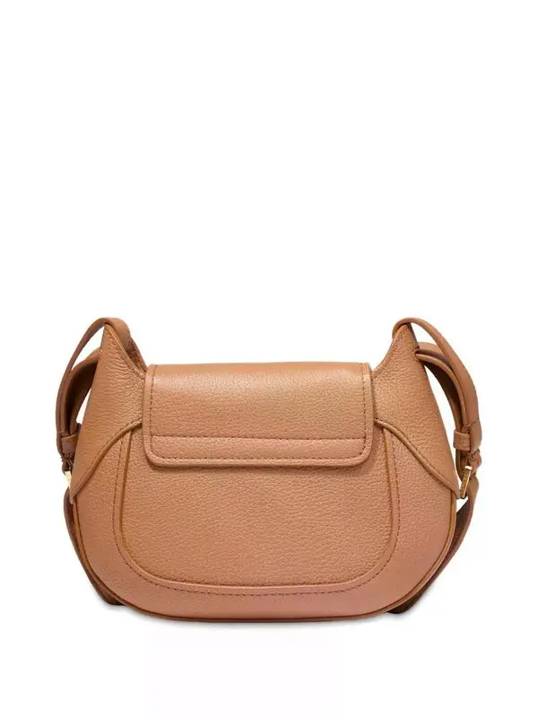 LANCEL Paulette Saddle Crossbody Bag - Brown