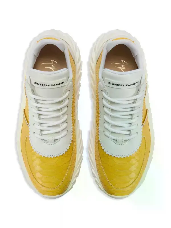 GIUSEPPE ZANOTTI Urchin Sneakers - Yellow