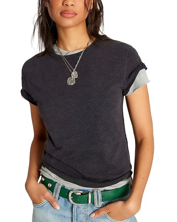Free People Nova Tee - Black