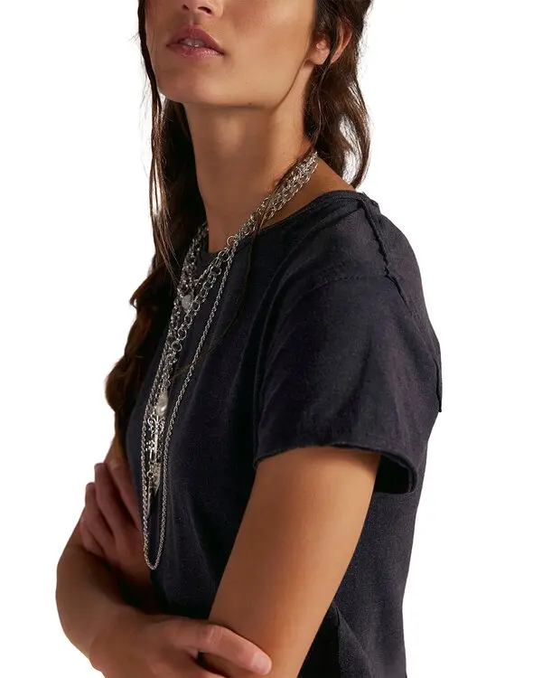 Free People Nova Tee - Black