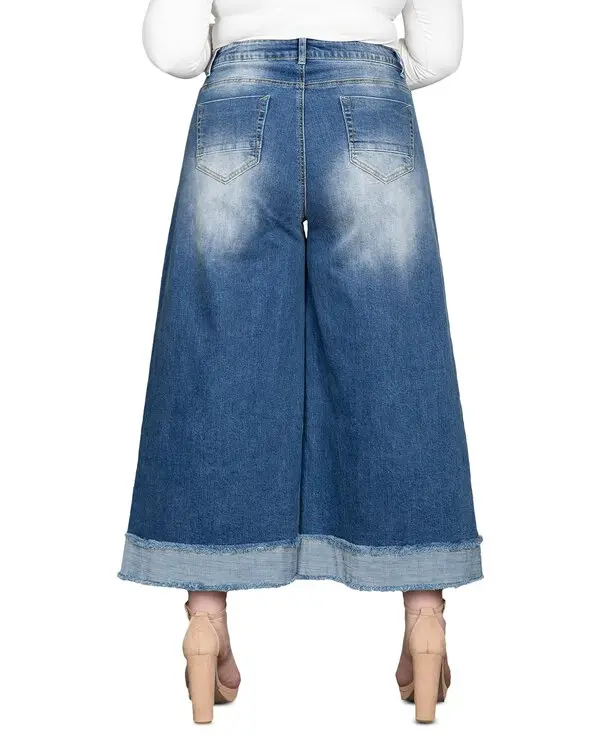 STANDARDS & PRACTICES Cropped Wide-leg Jeans