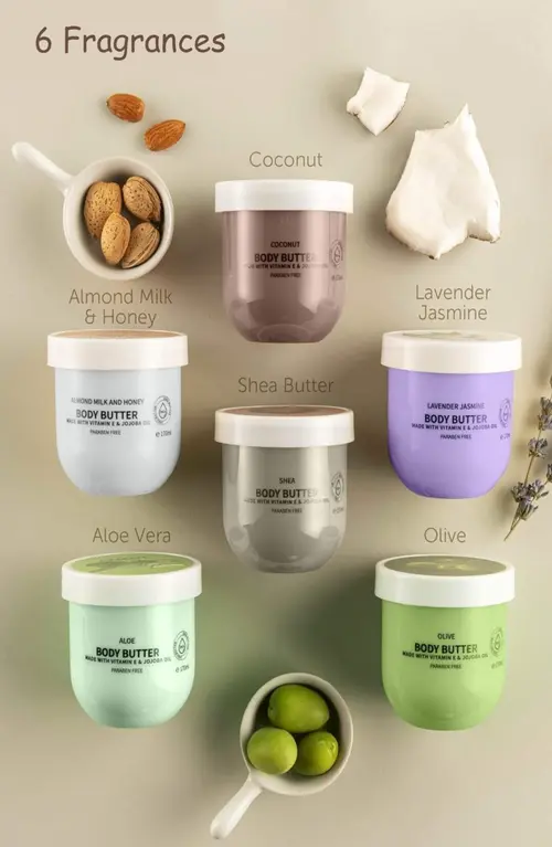 LOVERY Whipped Body Butter 6-piece Set