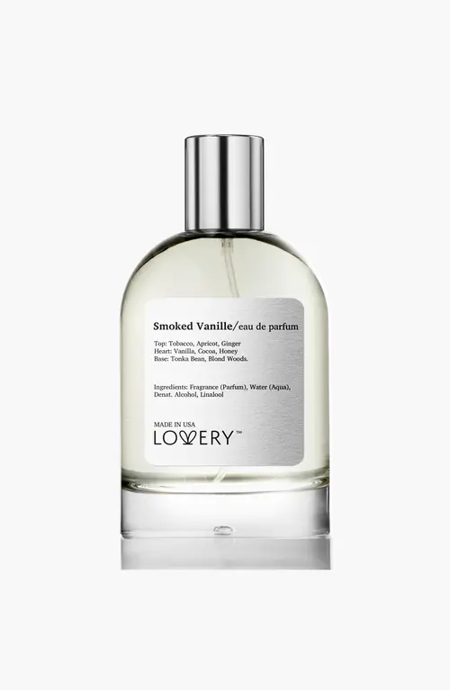 LOVERY Smoked Vanille Eau De Parfum Fragrance - Ivory /silver