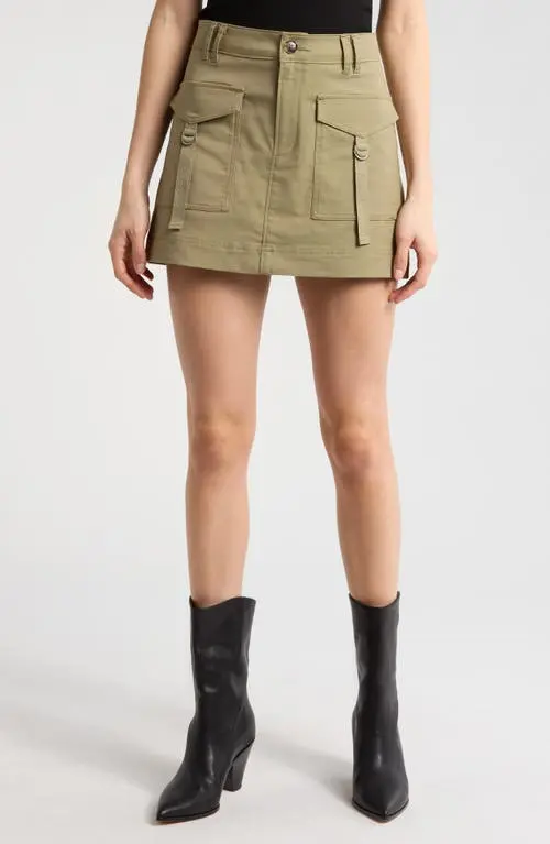 Paige Kayla Cargo Mini Skirt
