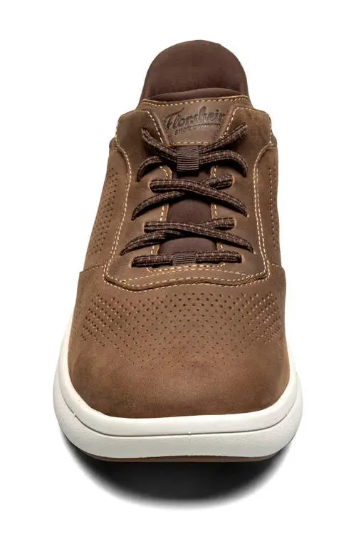 Florsheim Fleet Perforated Toe Sneaker - Brown