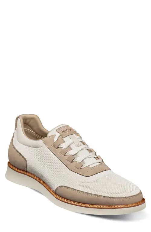 Florsheim Elastic Lace Knit Sneakers - Ice