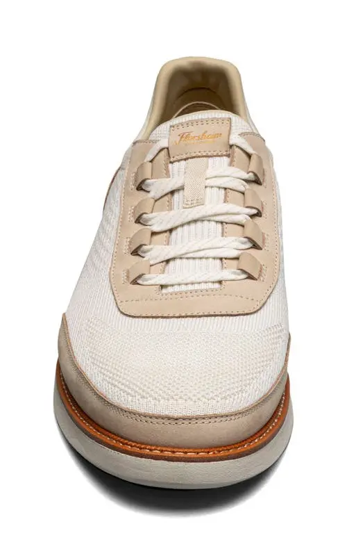 Florsheim Elastic Lace Knit Sneakers - Ice