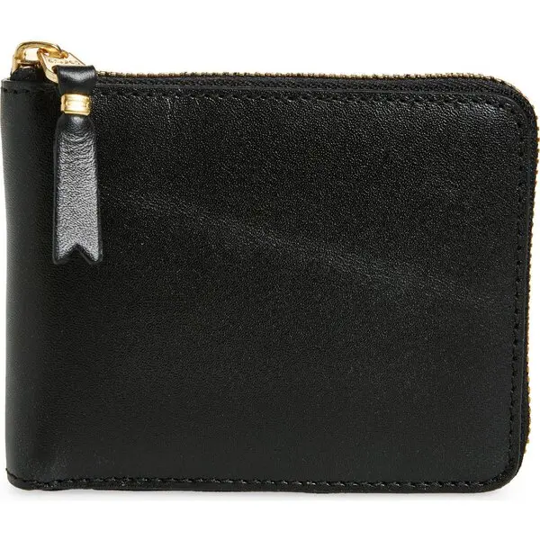 Comme Des Garçons Leather Wallet - Black