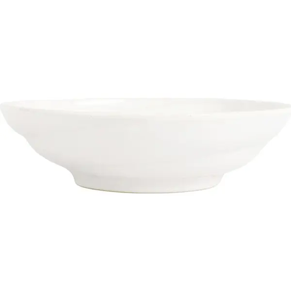 VIETRI Luna Shallow Serving Bowl