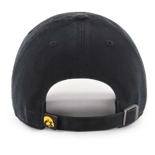 '47 Iowa Hawkeyes Clean Up Adjustable Cap - Black