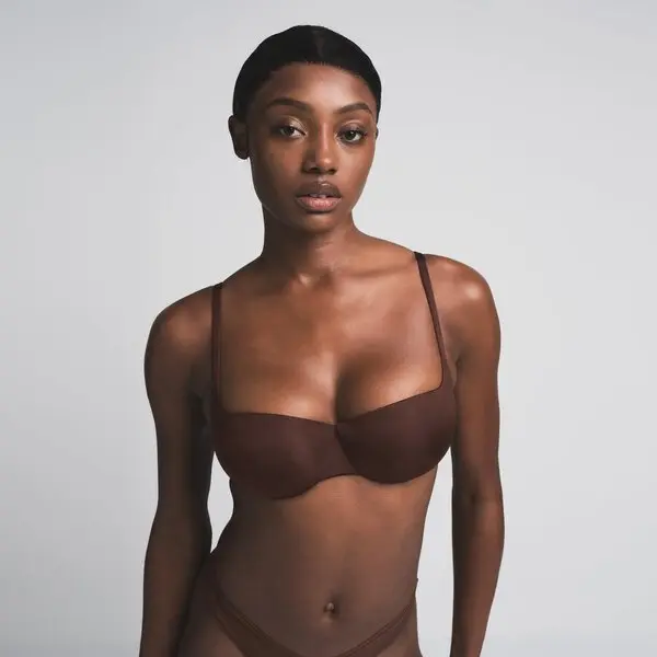 SKIMS Ultimate Balconette Push Up Bra - Cocoa
