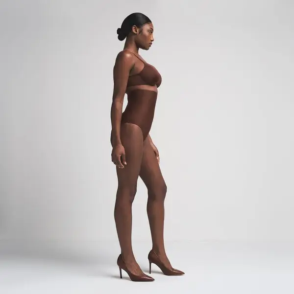 SKIMS Core Sculpt High Waisted Brief | Light Neutral | | Body - Cocoa