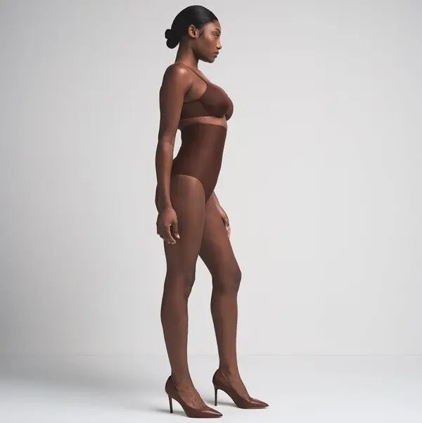 SKIMS Core Sculpt High Waisted Brief | Light Neutral | | Body - Cocoa