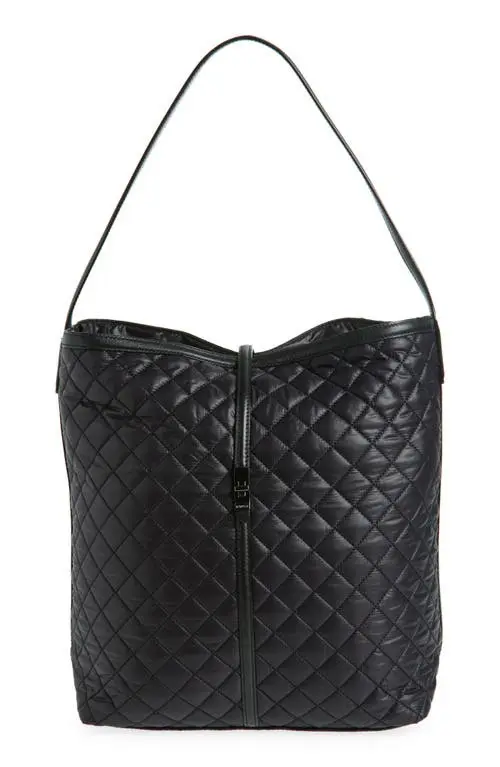 Mz Wallace Large Astor Quilted Hobo Bag - Black