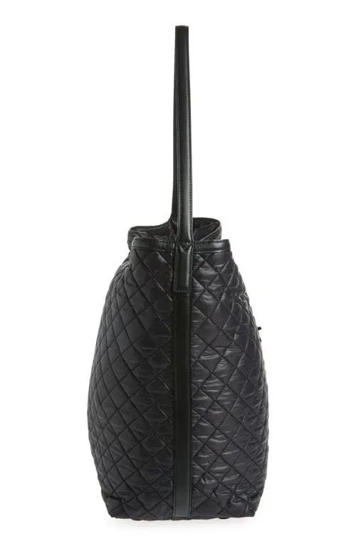 Mz Wallace Large Astor Quilted Hobo Bag - Black