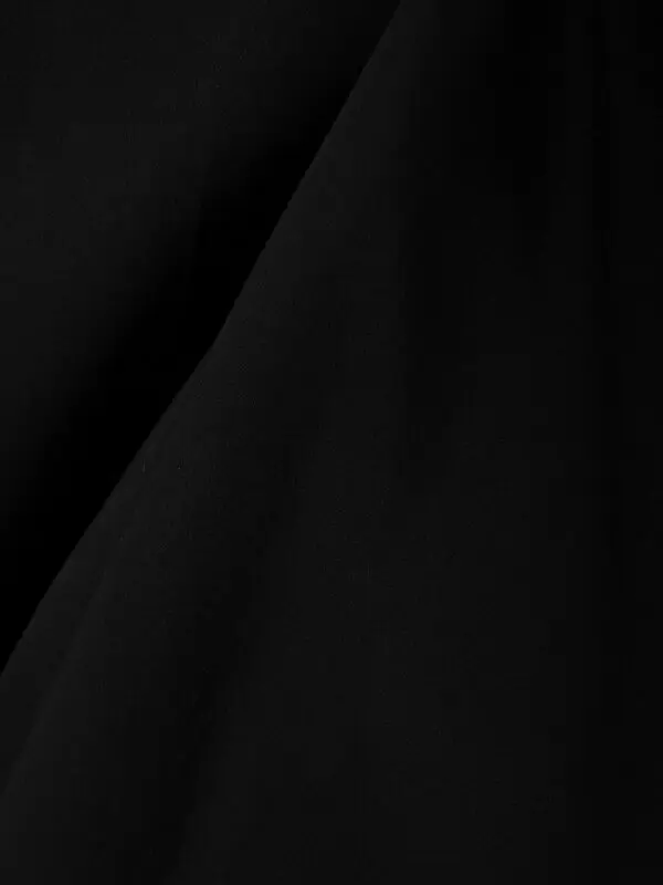 Max Mara Okra Cotton-blend Pants - Black