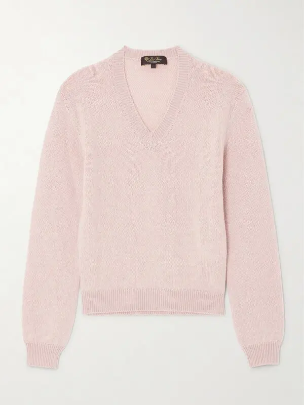 Loro Piana Cashmere V-neck Sweater
