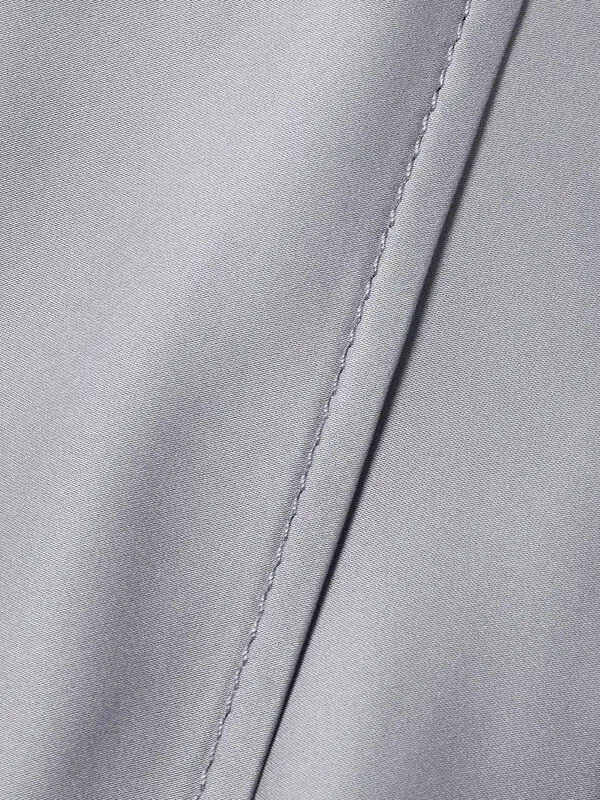 Acne Studios Belted Satin Wrap Skirt