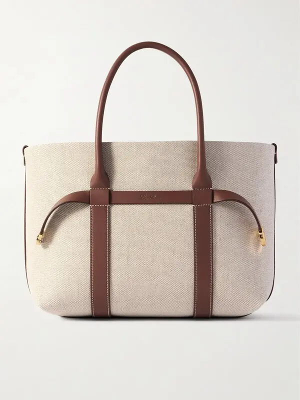 Loro Piana Ghiera Small Tote - Neutrals