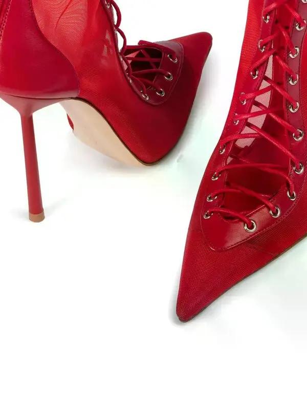 LE SILLA 120mm Colette Boots - Red