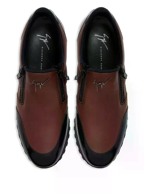 GIUSEPPE ZANOTTI Ilde Run Low-top Sneakers - Brown