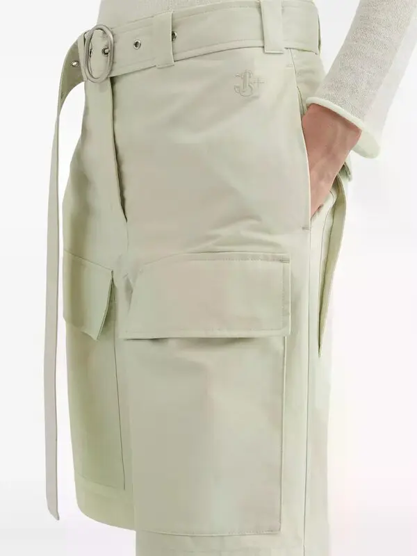 JIL SANDER Belted Knee-length Shorts