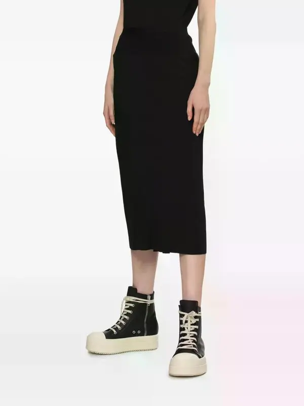 Rick Owens Flared-hem Skirt