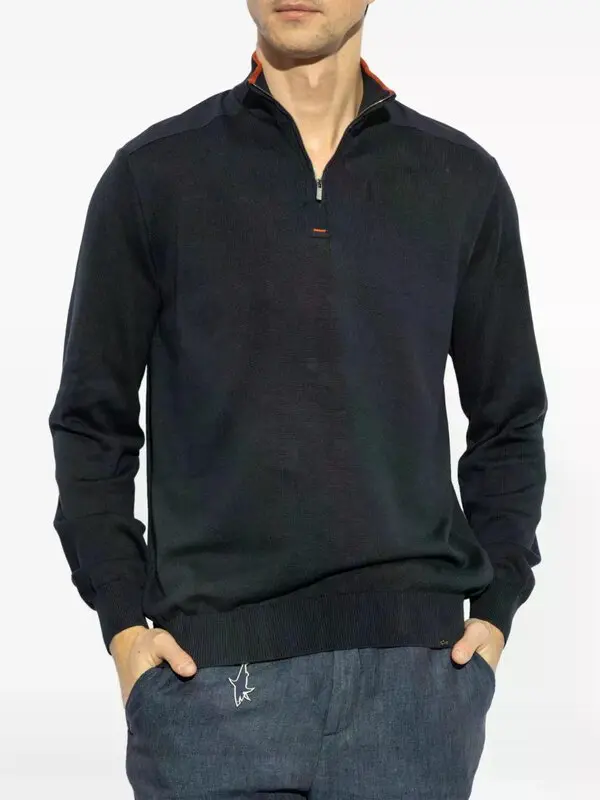 Paul & Shark Knitted Jumper - Blue
