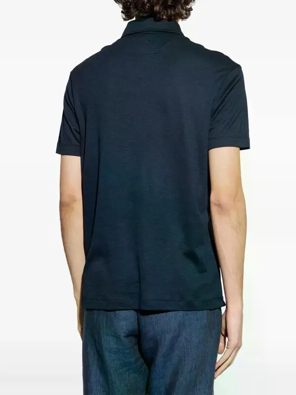 Paul & Shark Jersey Polo Shirt - Blue