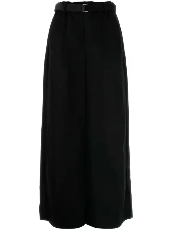 Sacai Wool Palazzo Pants