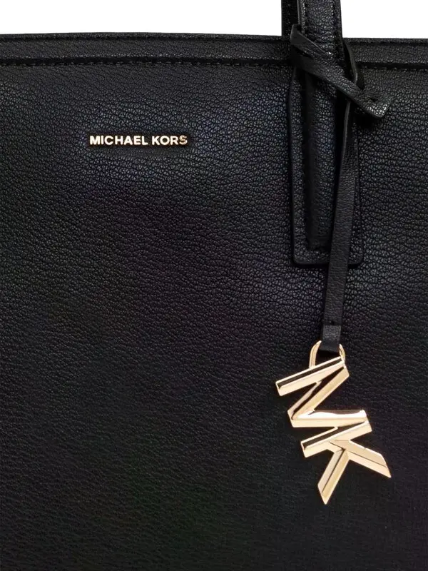 Michael Kors Logo Charm Shoulder Bag