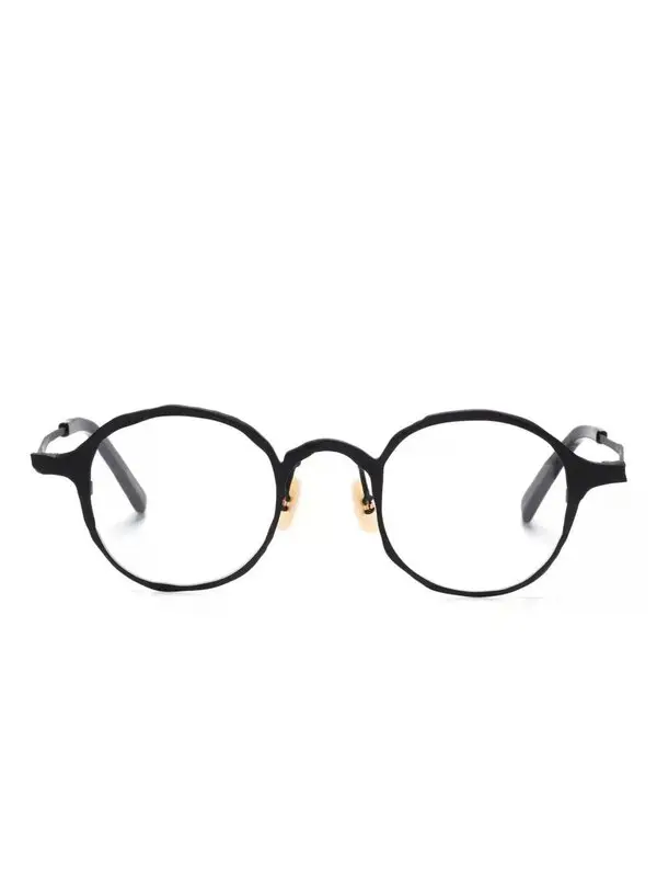 MASAHIROMARUYAMA Round-frame Glasses - Black