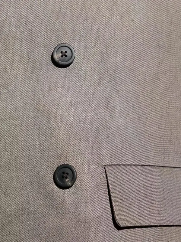 Rick Owens Double-breasted Linen Blazer