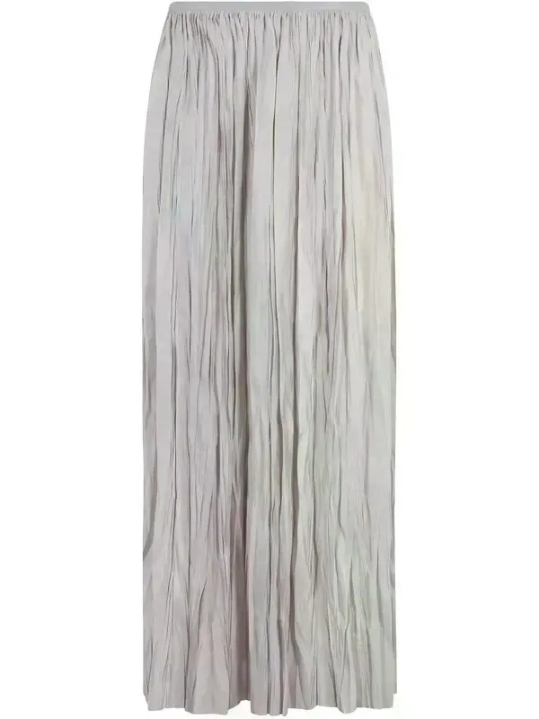 ROBERTO COLLINA Pleated Skirt - Grey
