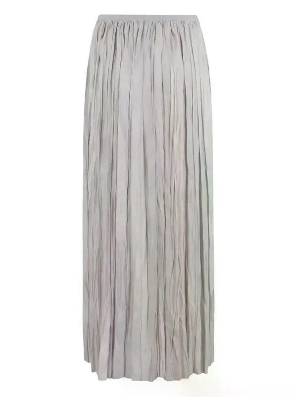 ROBERTO COLLINA Pleated Skirt - Grey