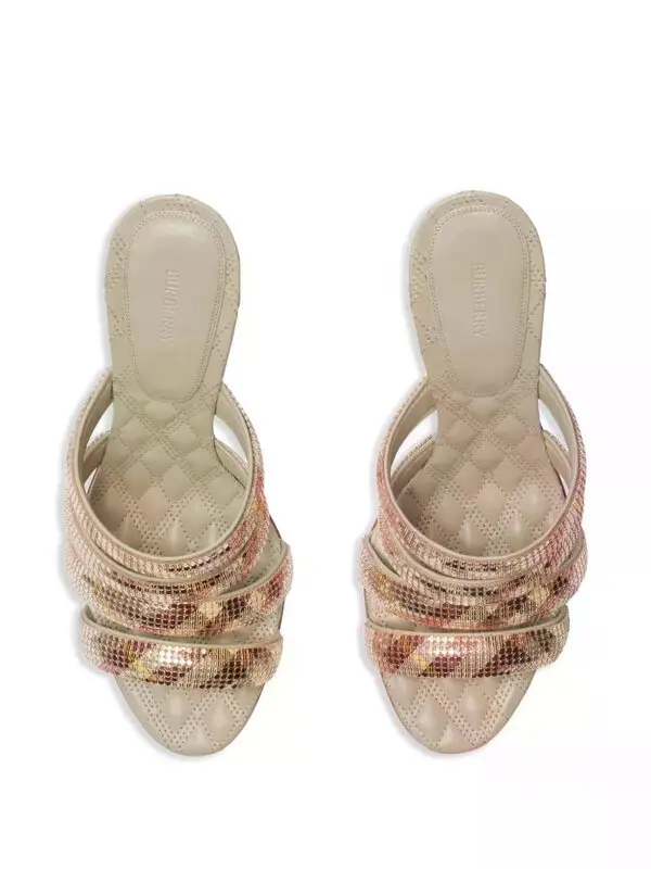 Burberry 90mm Mesh-strap Sandals