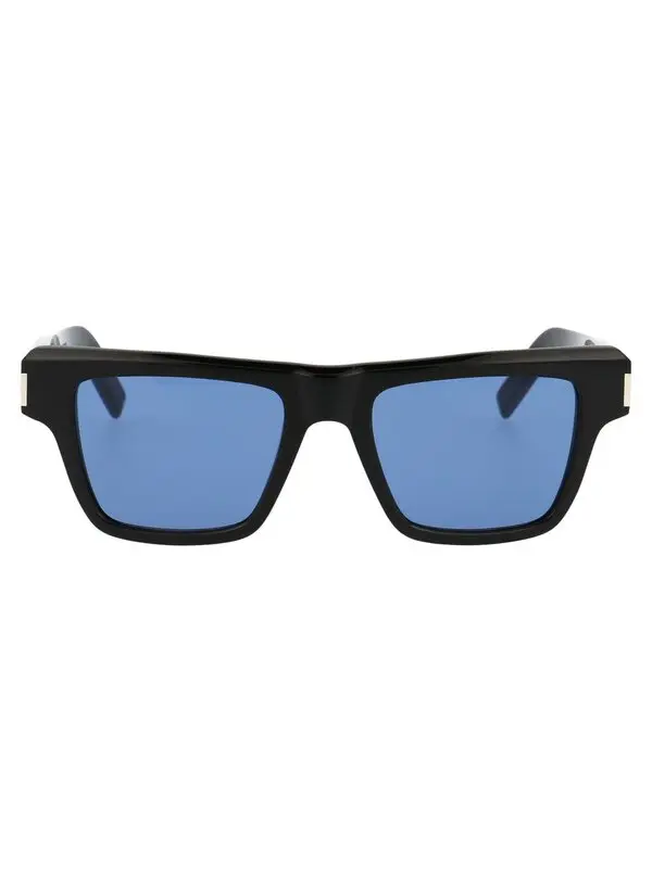 Saint Laurent Square Frame Sunglasses - Black
