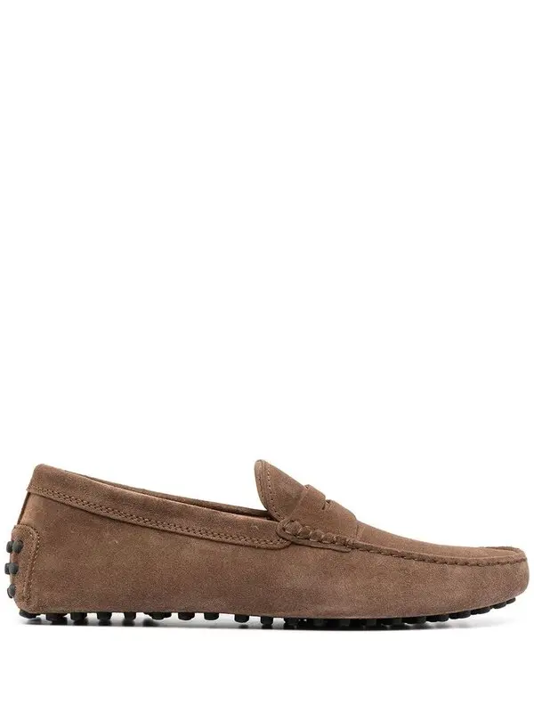 Mocassins TOD'S En Daim - Couleur Suède - Pointure US 6.5 - Semelle Gommini Iconique - Neuf Sans Boîte