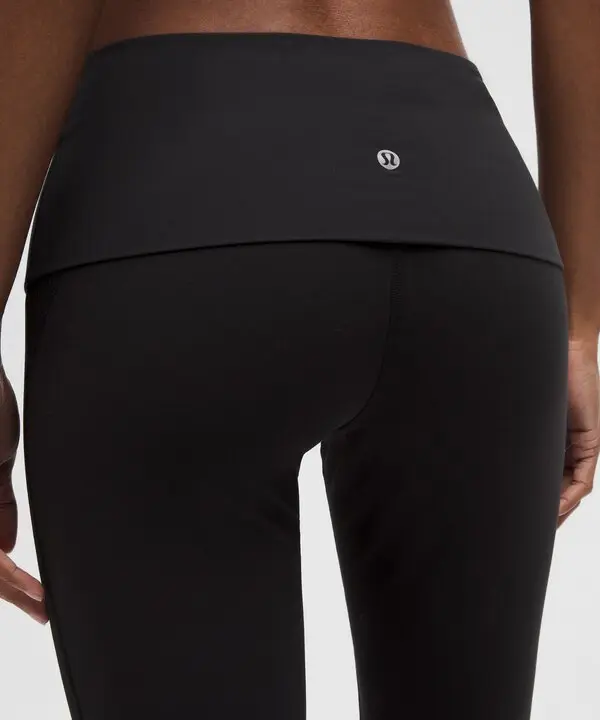 Lululemon Groove Nulu Foldover-Waist Flared Pant - Black