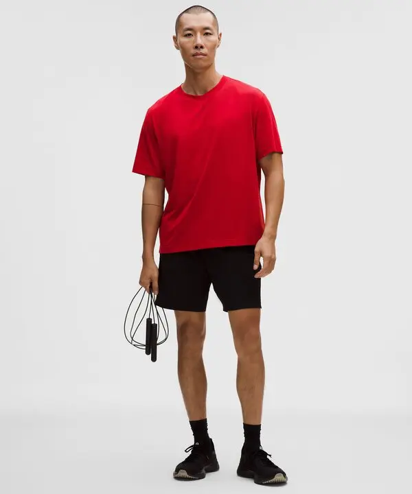 Lululemon Easyset Training Short-sleeve Shirt - Oxford Red