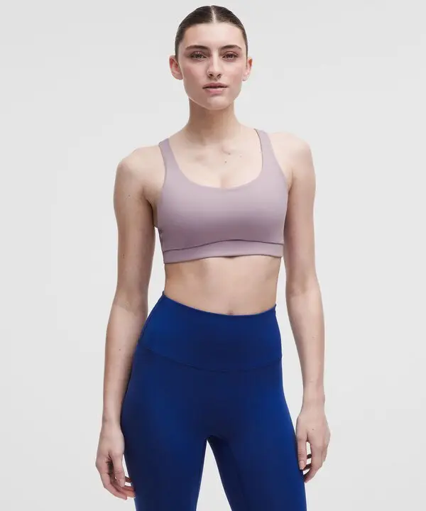 Lululemon Energy Bra Medium Support, B-d Cups - Lotus Lavender