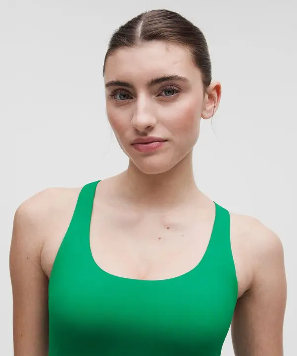 Lululemon Energy Bra Medium Support, B-d Cups - Raceway Green