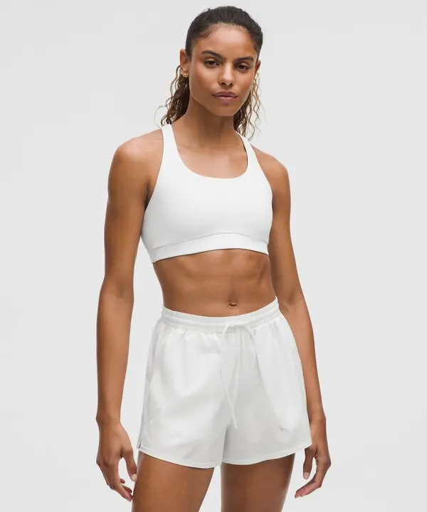 Lululemon Energy Bra Medium Support, B-d Cups - White